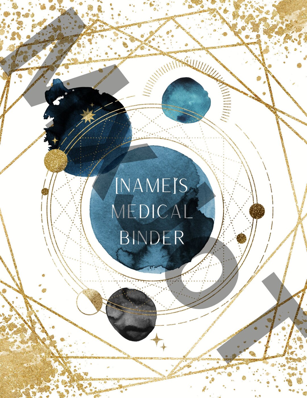 Personalized Medical Information Binder - Etsy