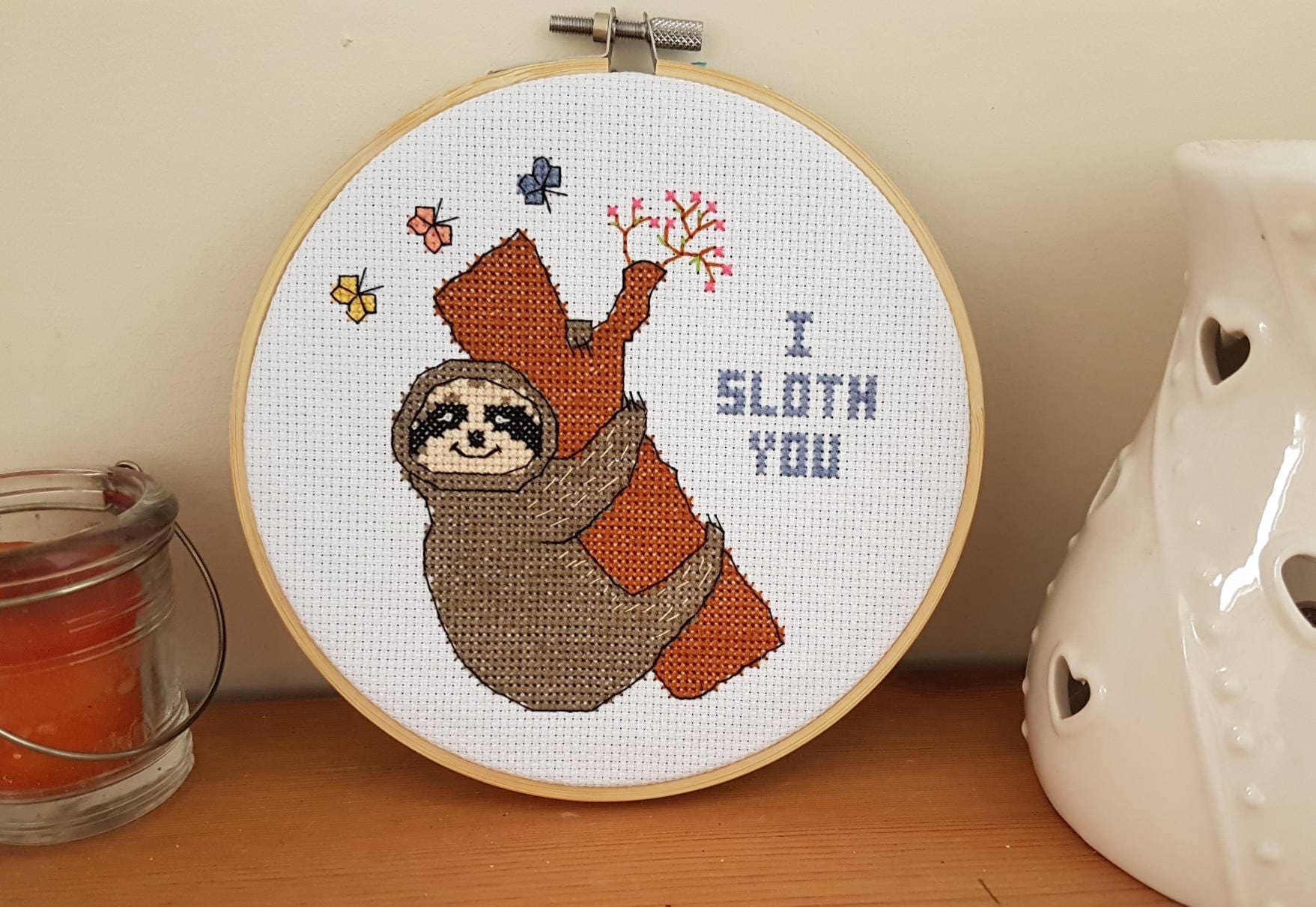 Sloth Wall Art, Home Decor, Anniversary Gift, Nursery Home Decor, - Etsy UK