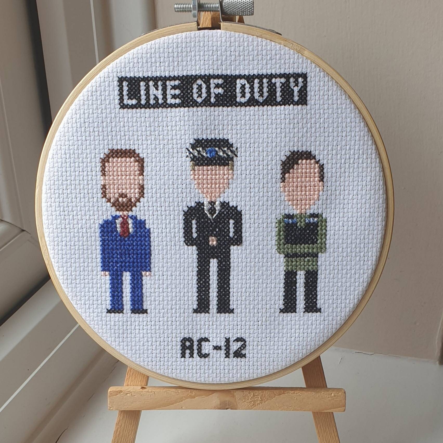 Line of Duty AC12 Portrait Steve Arnott Kate Fleming Ted - Etsy UK