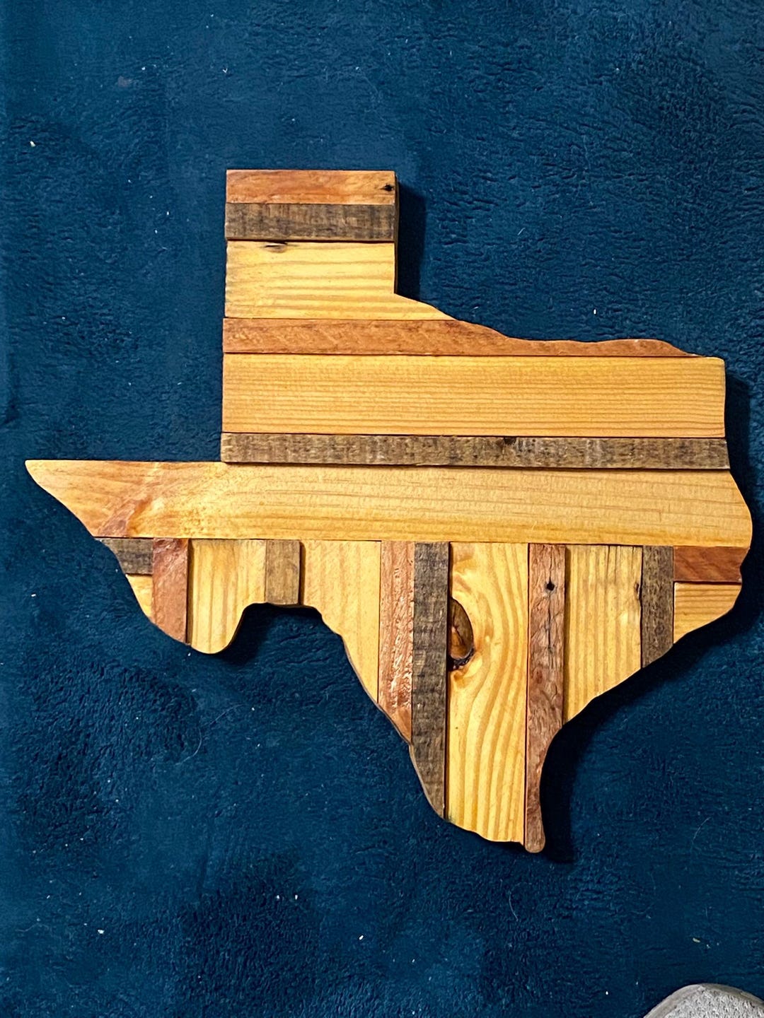 Rustic Texas Shaped Wood Wall Art – Handmade From Reclaimed Wood - Etsy