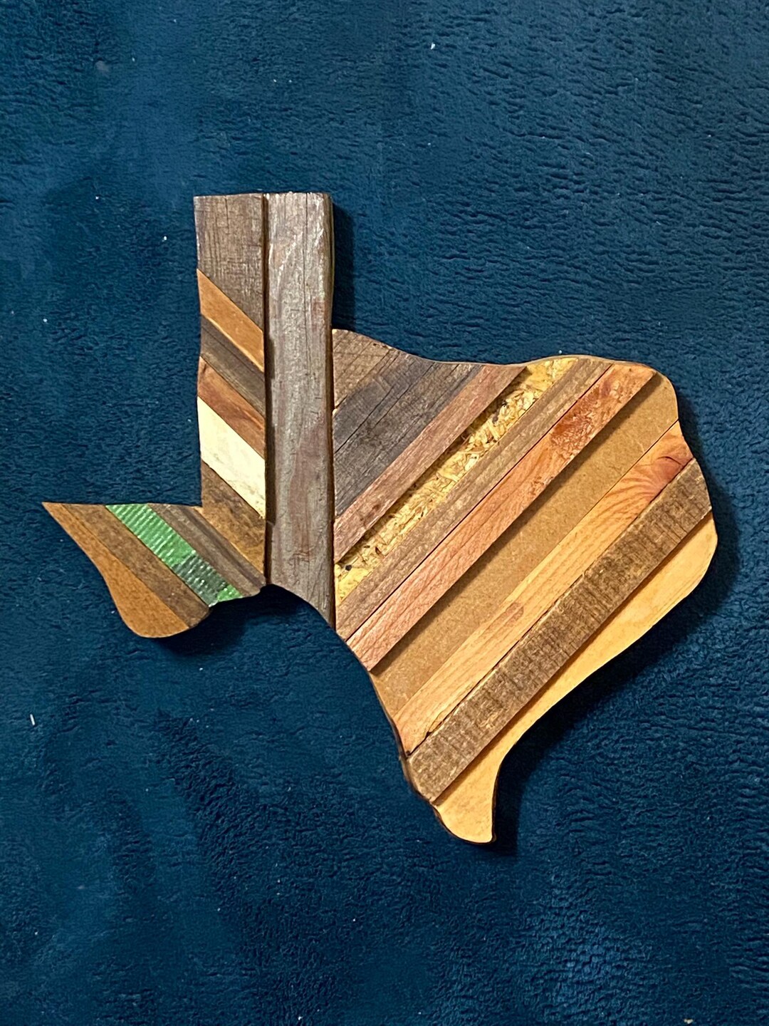 Handmade Texas Shaped Wooden Wall Art – Rustic Reclaimed Wood Décor - Etsy
