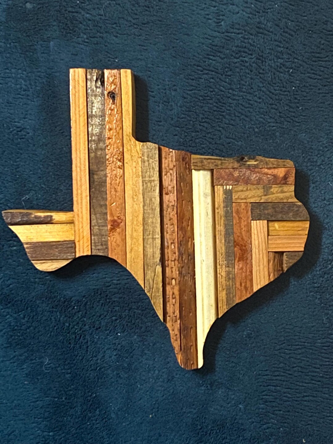 Rustic Texas State Wooden Wall Art | Handmade Reclaimed Wood Decor ...