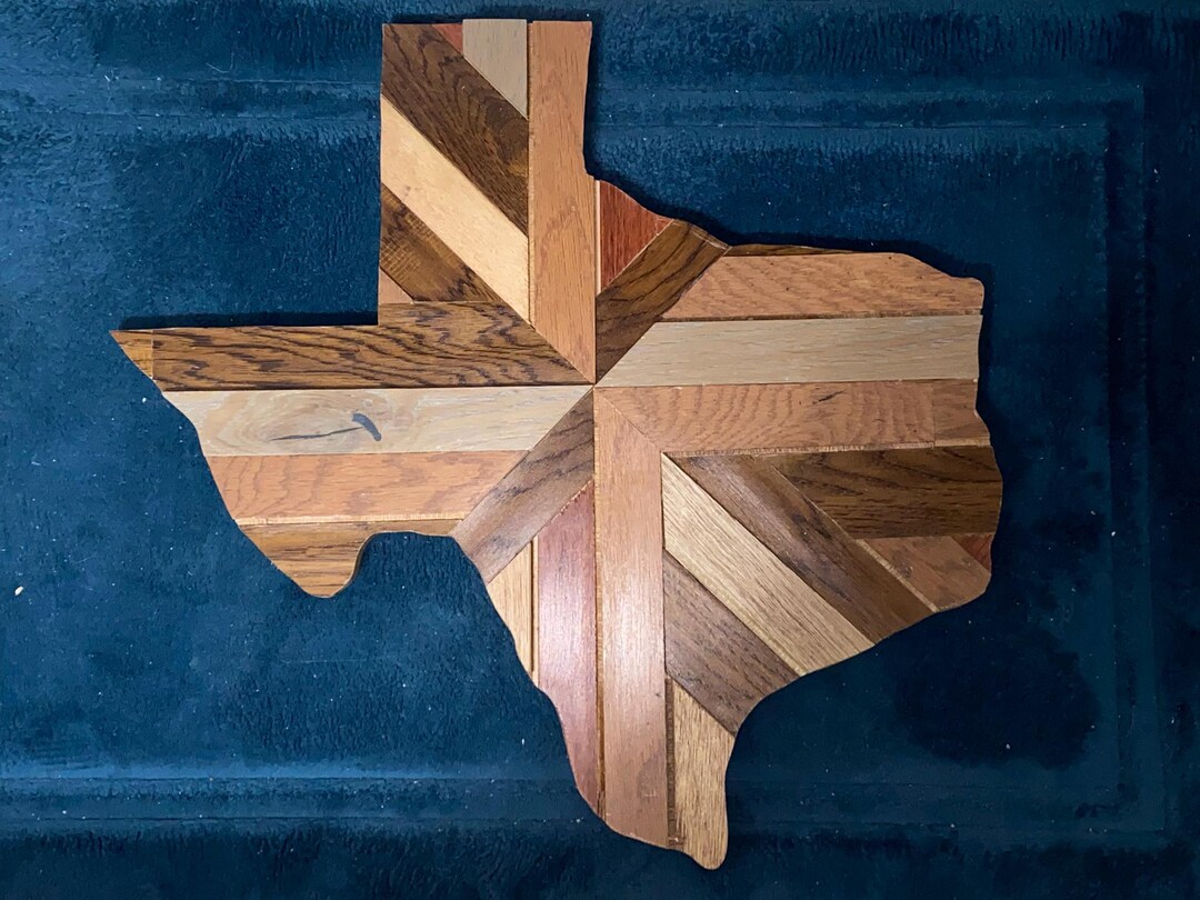 Rustic Texas State Wood Wall Art – Handmade From Reclaimed Wood - Etsy