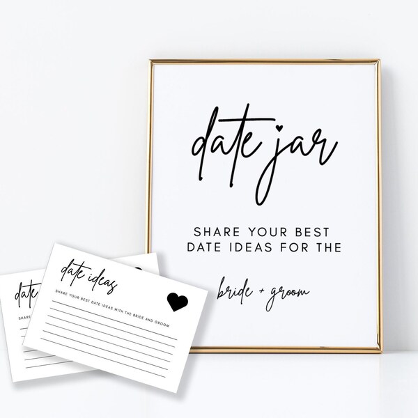 Date Jar Sign - Etsy