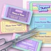 Retro Editable Coupon Template Printable Birthday Coupons, Anniversary ...