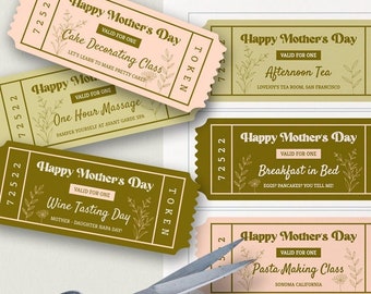 Mother's Day Coupon Printable - Etsy