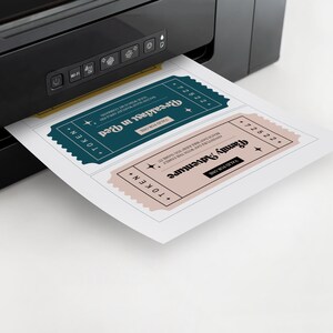 Retro Editable Coupon Template Printable Birthday Coupons, Anniversary ...