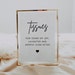 Minimalist Wedding Tissues Sign Luna, for Your Tears of Joy, for Your ...