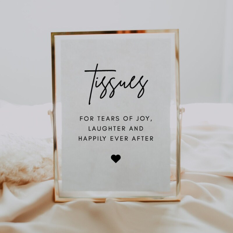 Wedding Tissues - Etsy