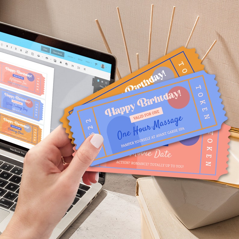 Editable Birthday Coupon Template Printable Birthday - Etsy