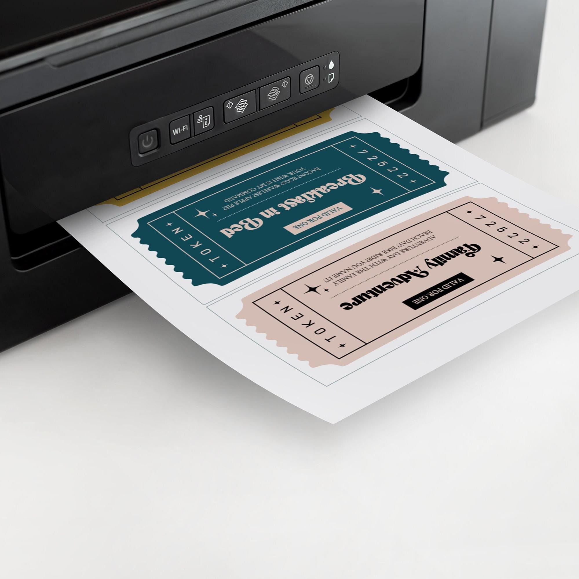 Retro Editable Coupon Template | Father's Day Coupons, Love Coupons ...