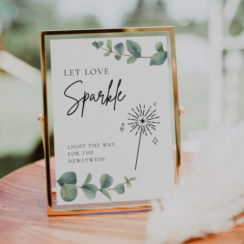 Sparkler Sign - Etsy