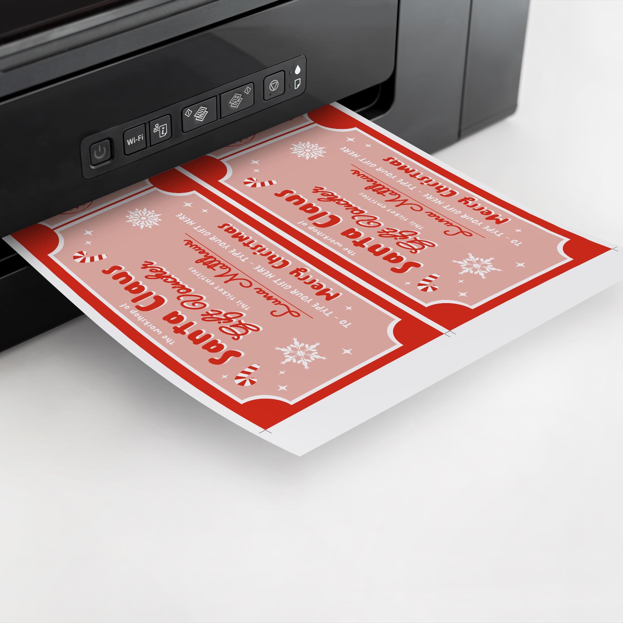 Christmas Coupon Template | Christmas Gift Voucher, Printable Coupons ...