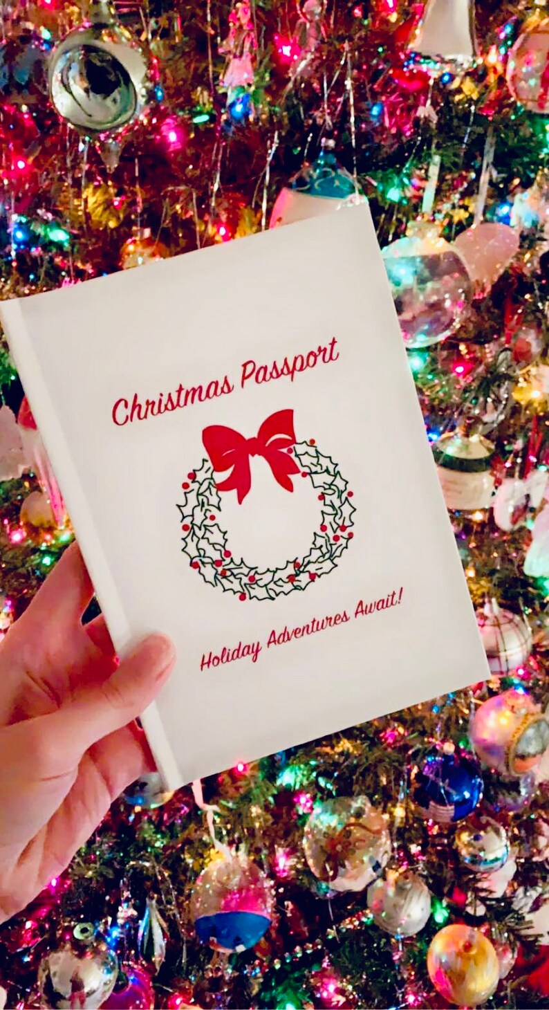 Christmas Passport Activity Book – Printable PDF - Etsy