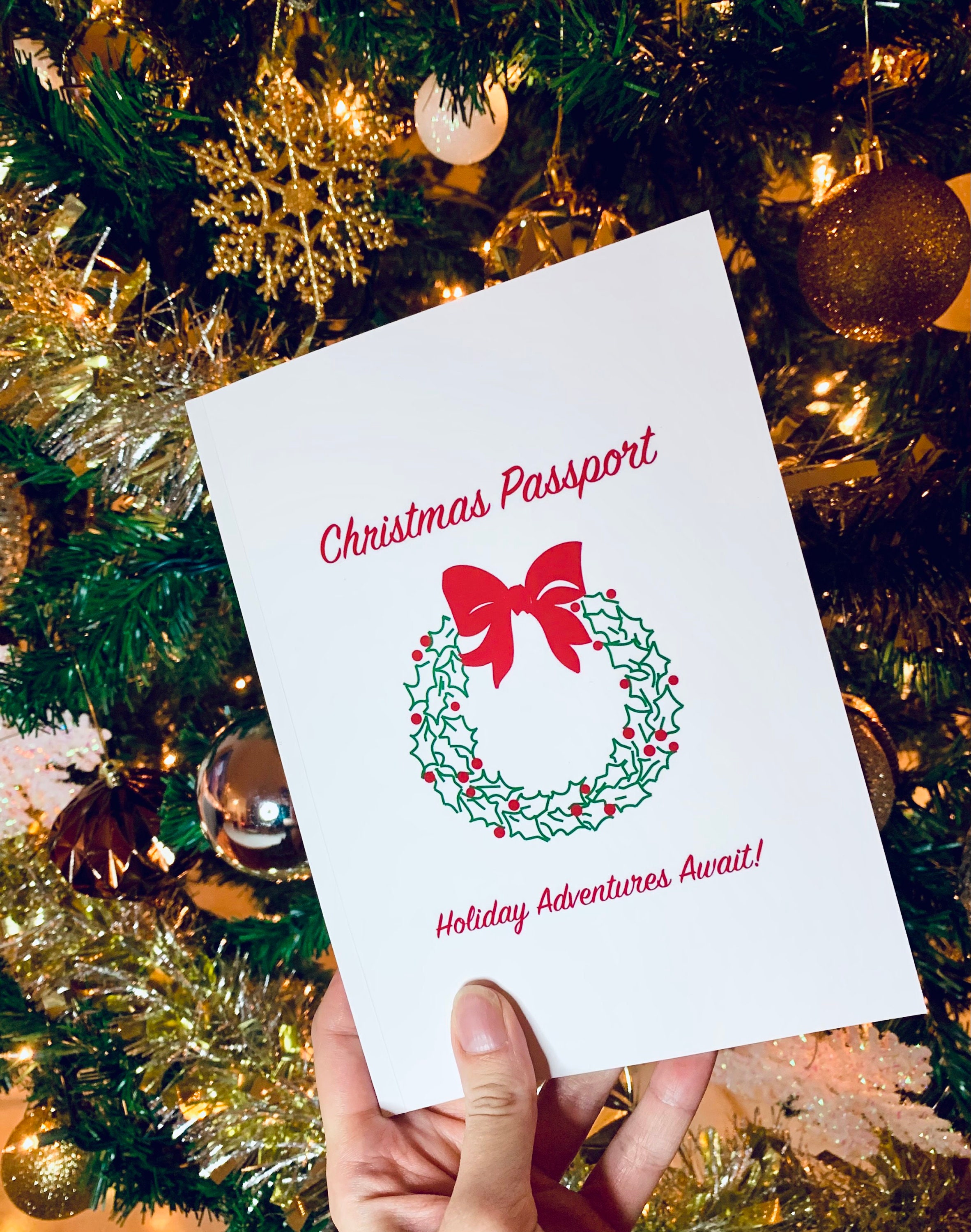 Christmas Passport Activity Book – Printable PDF - Etsy