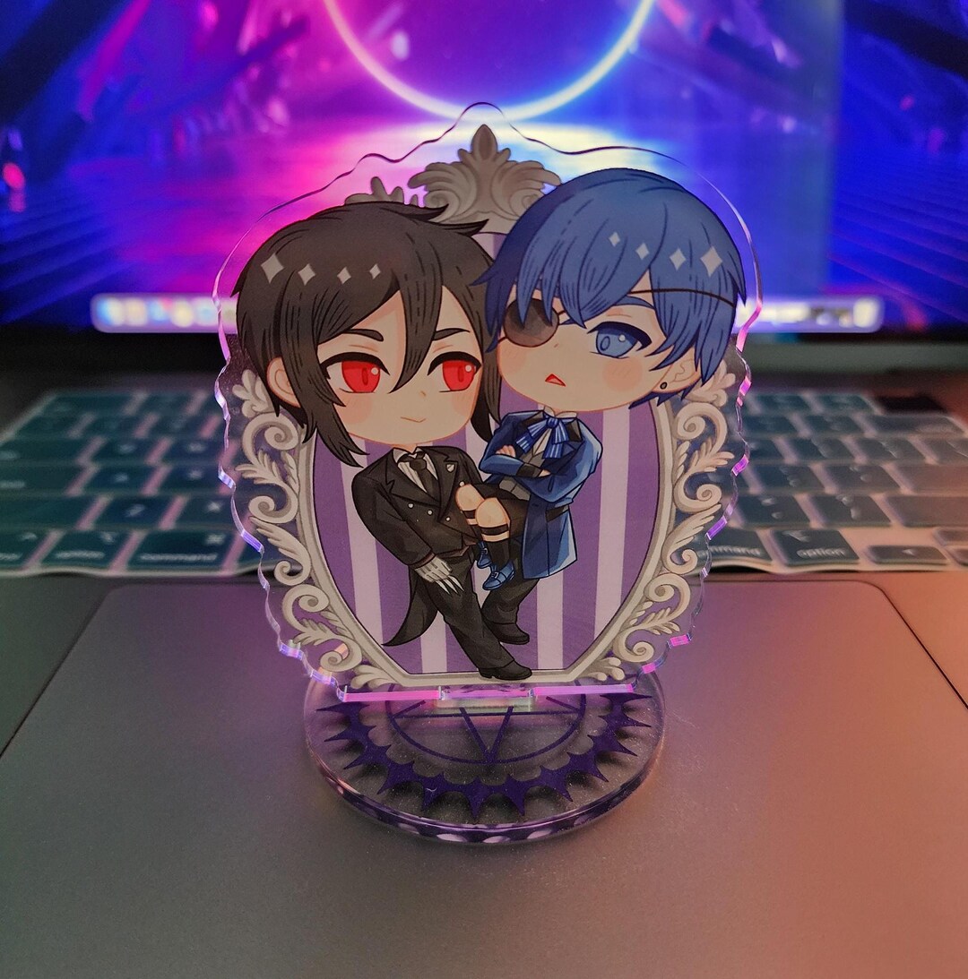 Black Butler Clear Acrylic Standee | Kuroshitsuji | Sebastian & Ciel - Etsy