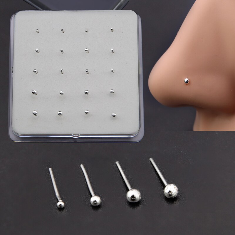 Tiny Nose Stud - Etsy