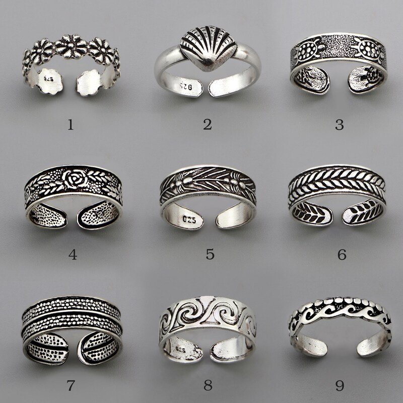 Toe Rings for Women - Etsy
