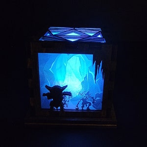 Dungeon Cave Fantasy Led Desk Lamp and Nightlight - Etsy