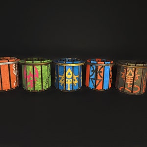 Wooden Eldar Dice Cups, Including Ynnari, Craftworld, Drukhari and ...