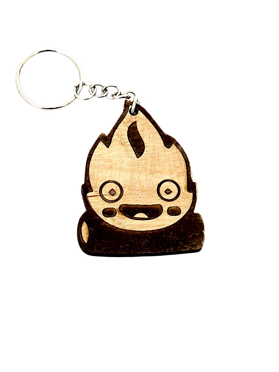 Studio Ghibli Inspired Wooden Keychains. - Etsy
