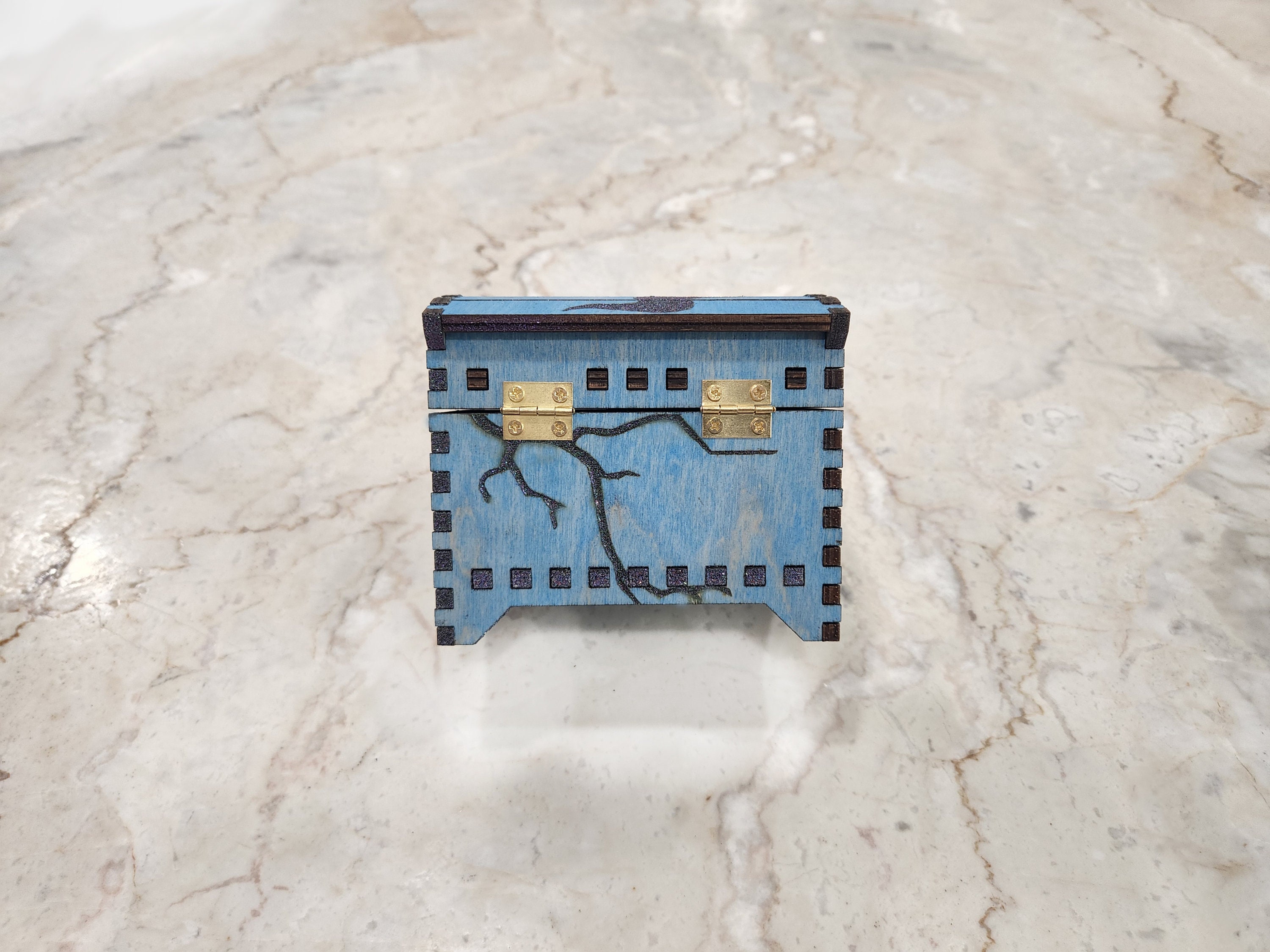 Tzeentch Themed Dice Treasure Chest for Tabletop Gaming and - Etsy