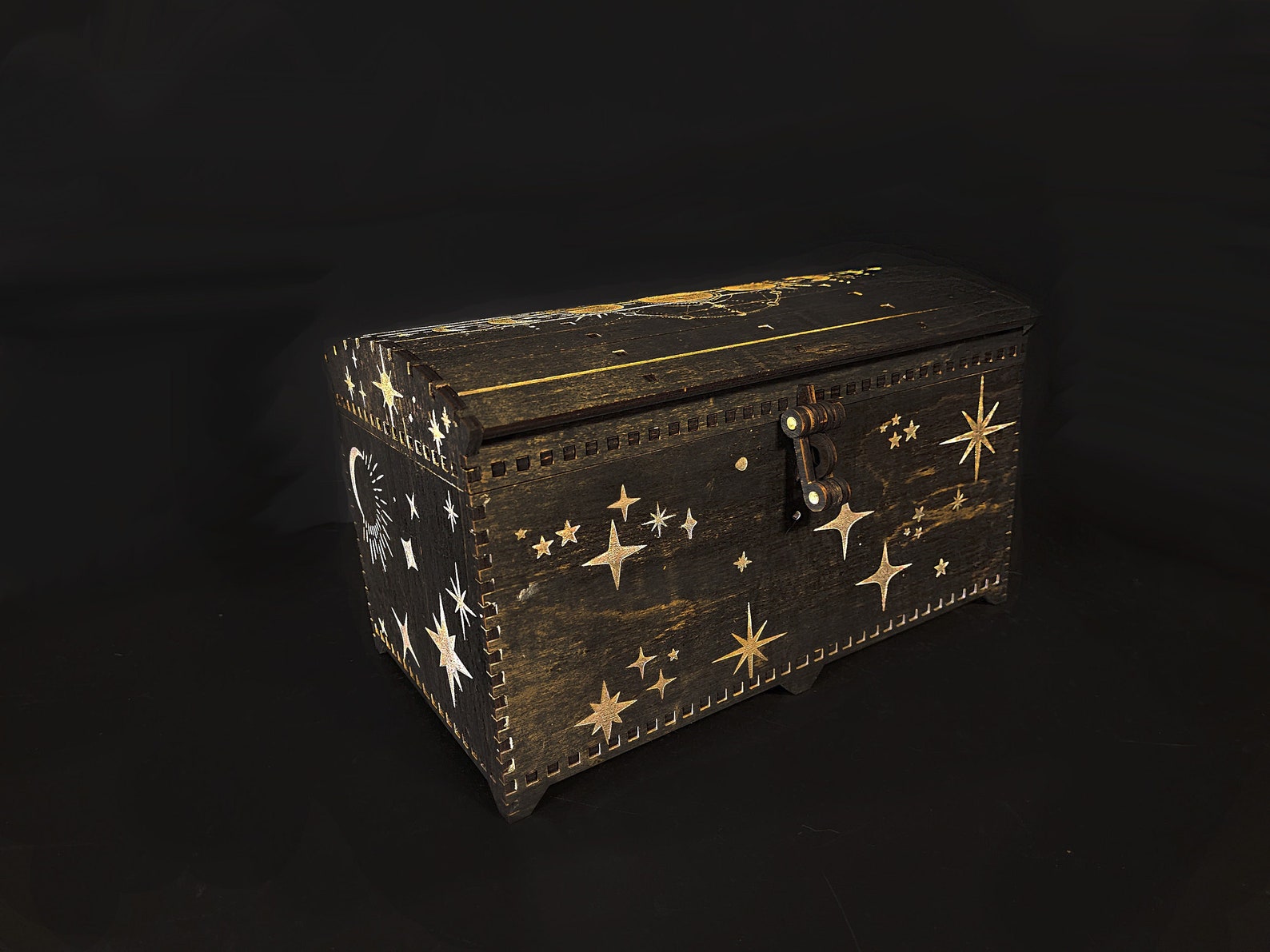 Wooden Tarot Card Chest With Modular Inside - Etsy