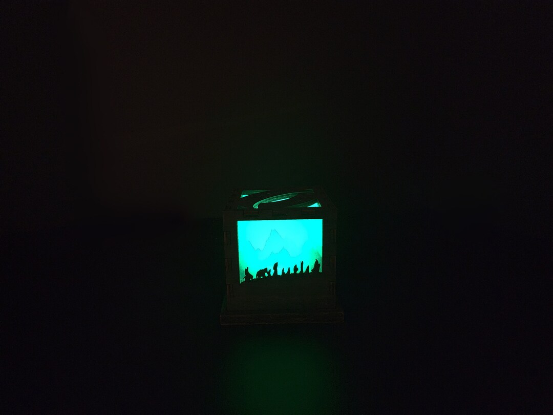 Lord of the Rings Lightbox, Desklamp and Nightlight. - Etsy