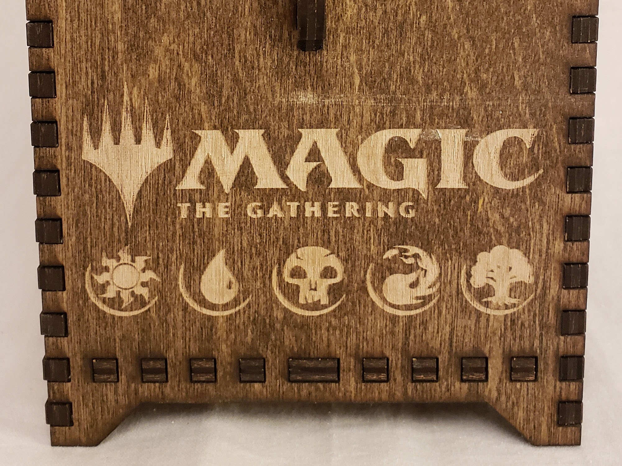 Wooden Handmade Magic the Gathering Deck Box With Living Hinge - Etsy