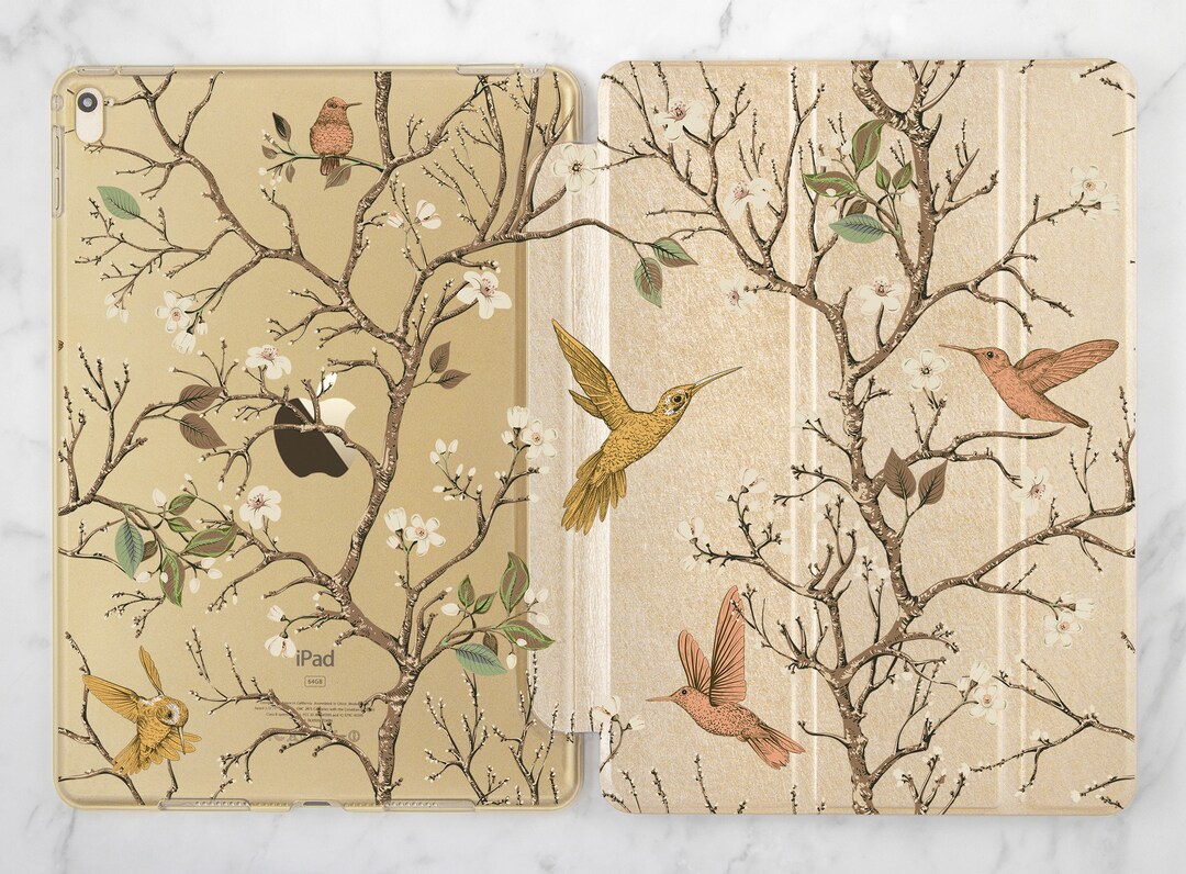 IPad Case Bird Cute Hummingbird Spring Tree iPad Case 10 5 iPad Air 3 ...