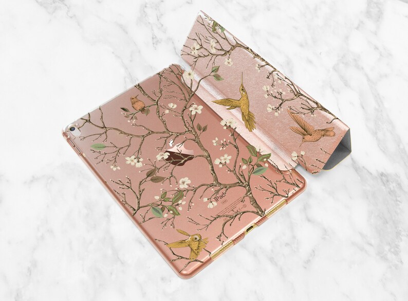 Ipad Case Bird Cute Hummingbird Spring Tree Ipad Case 10 5 | Etsy