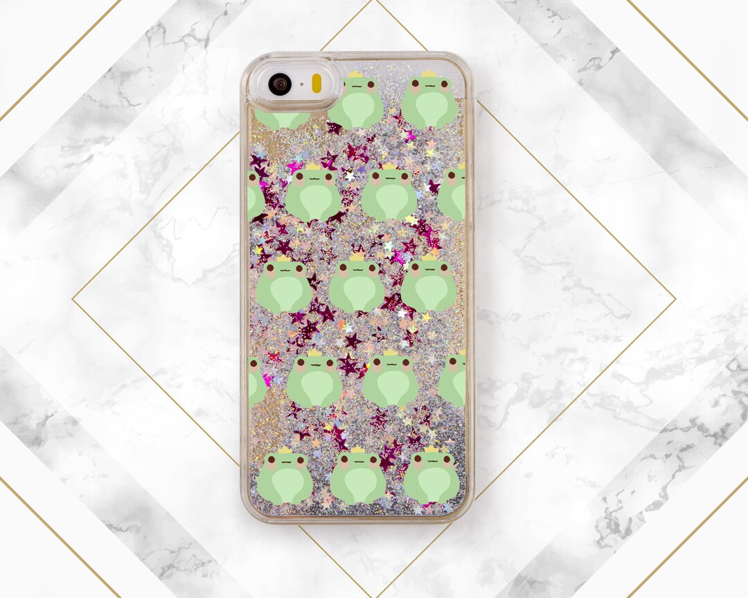 Cute Green Frog Iphone Case Kawaii Phone Case Animal Iphone 13 - Etsy