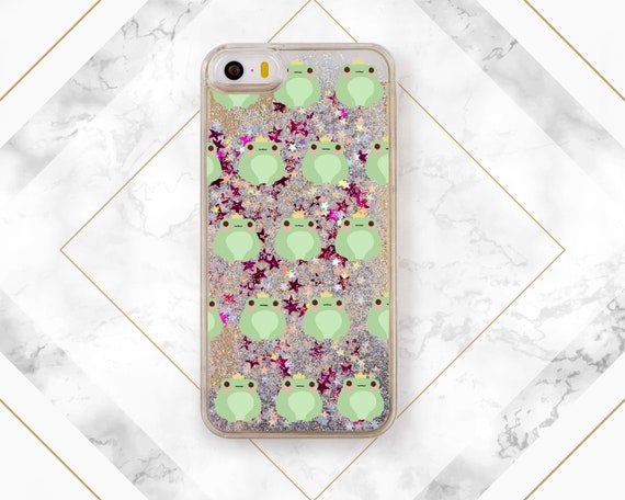 Cute Green Frog Iphone Case Kawaii Phone Case Animal Iphone 13 - Etsy