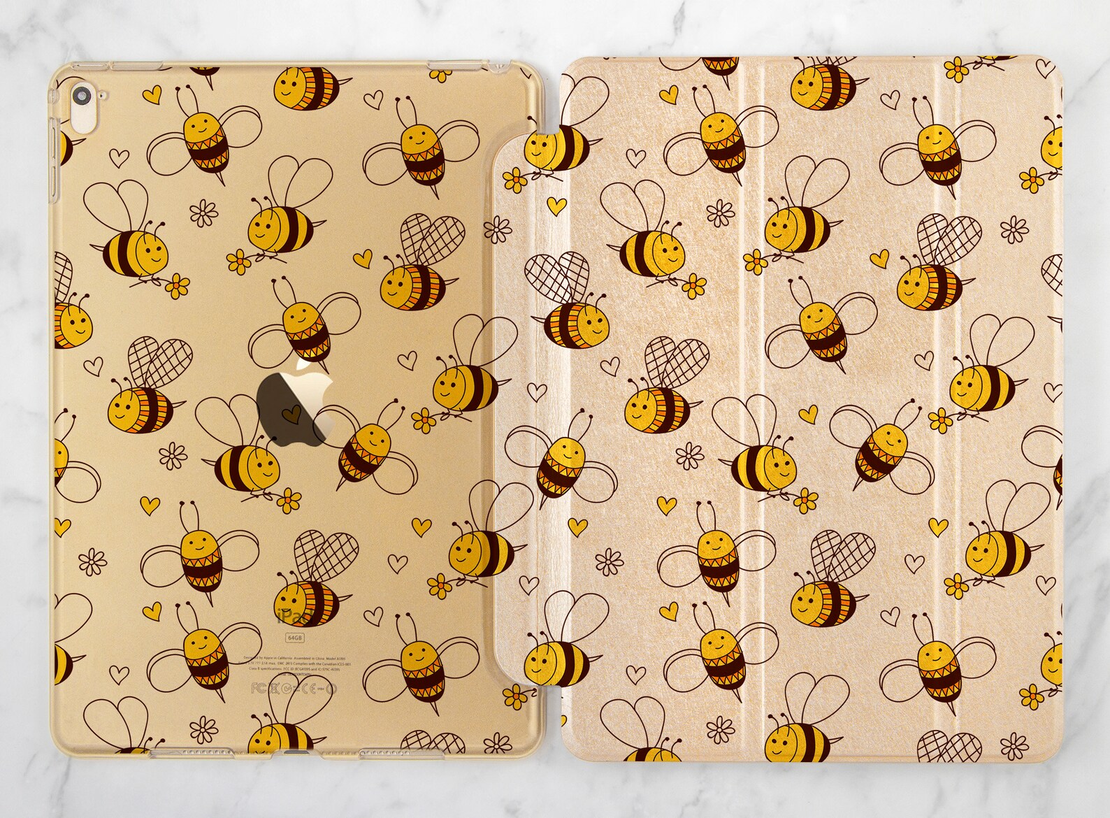 IPad Case Bee iPad Case Honey iPad Cute Case iPad 2018 Case iPad Case 9 ...