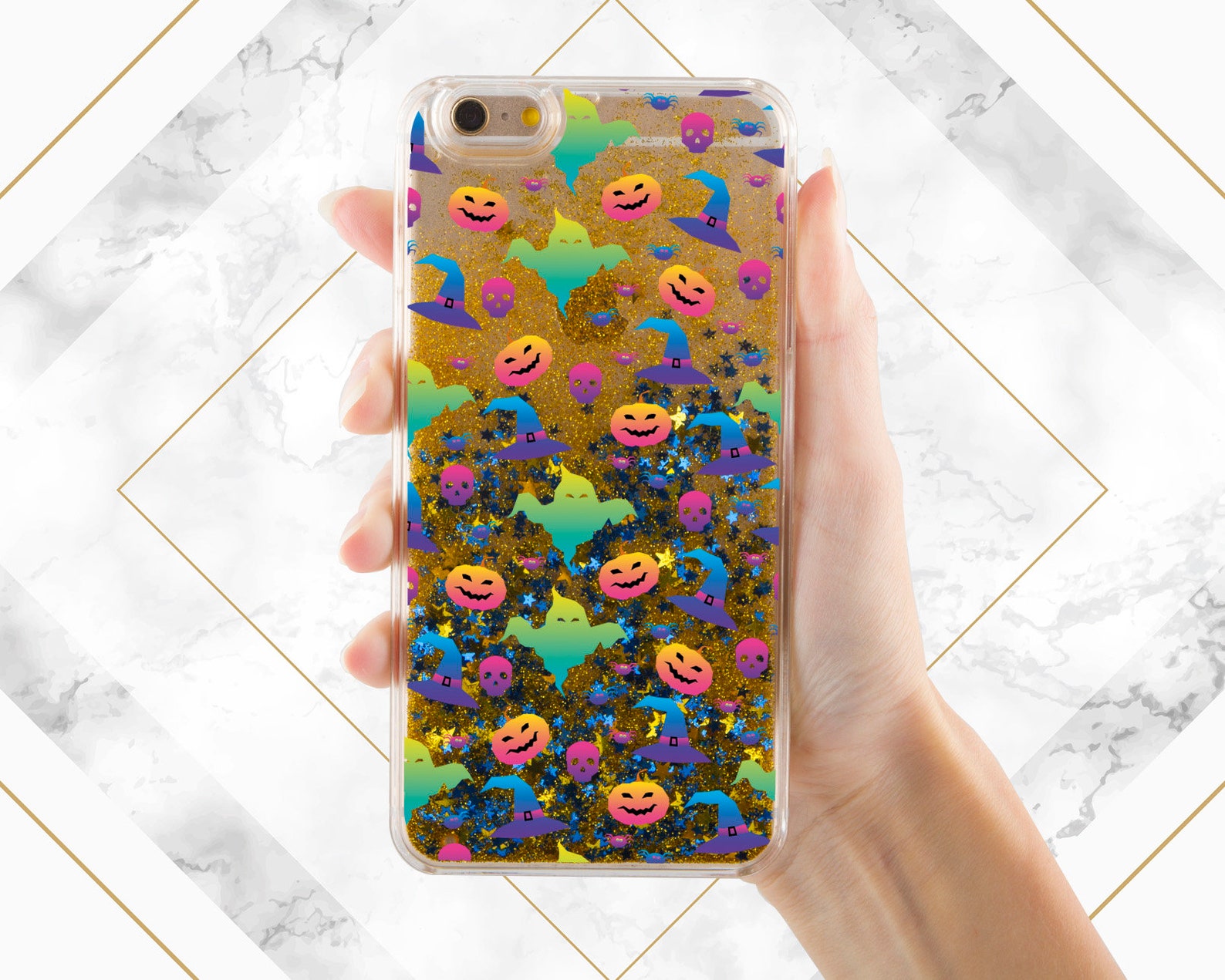 IPhone case spooky Phone case ghost Halloween case Case with | Etsy