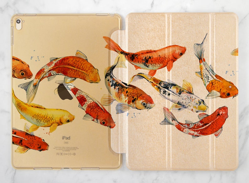 Gold fish case iPad case fish iPad 2017 case iPad Pro 9 7 case | Etsy