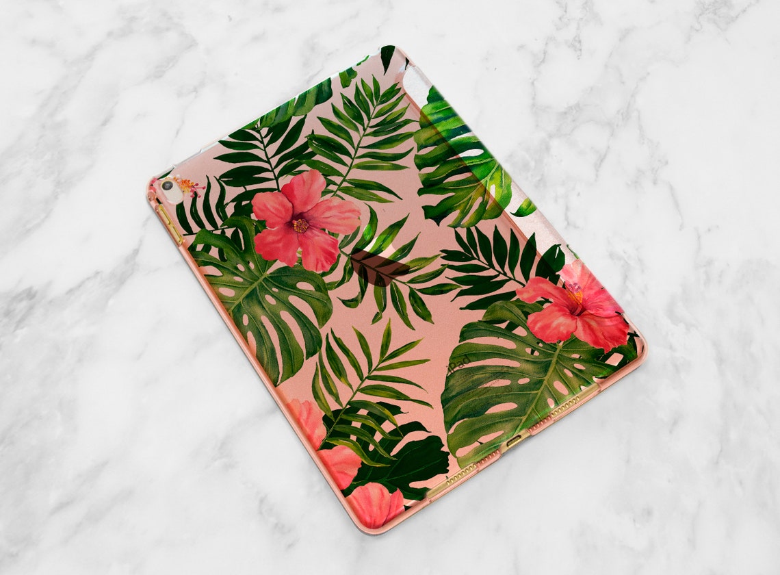 IPad case tropical Pink flower Summer iPad case Hawaii iPad | Etsy