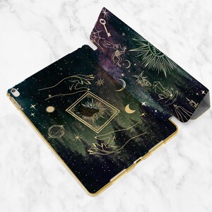 Dark Night Art iPad Gothic Case iPad Case Eyes iPad 10 2 Golden Smart ...