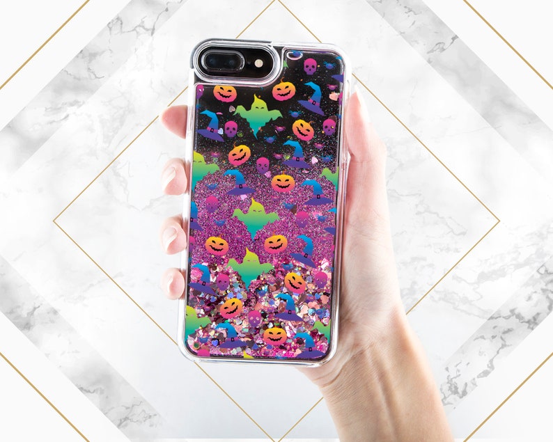 Iphone Case Spooky Phone Case Ghost Halloween Case Case With - Etsy