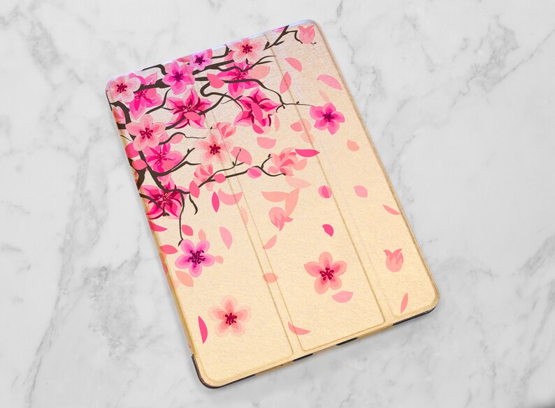 Ipad Case Japan Cherry Blossom Ipad Case Floral Sakura Ipad - Etsy