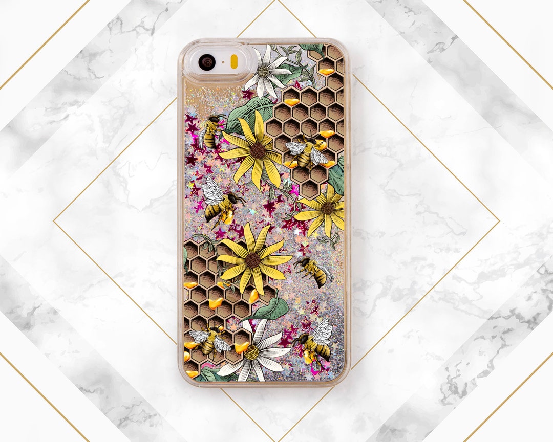 Honeycomp Case iPhone Case Bee Phone Case Flower iPhone XS Case Galaxy ...