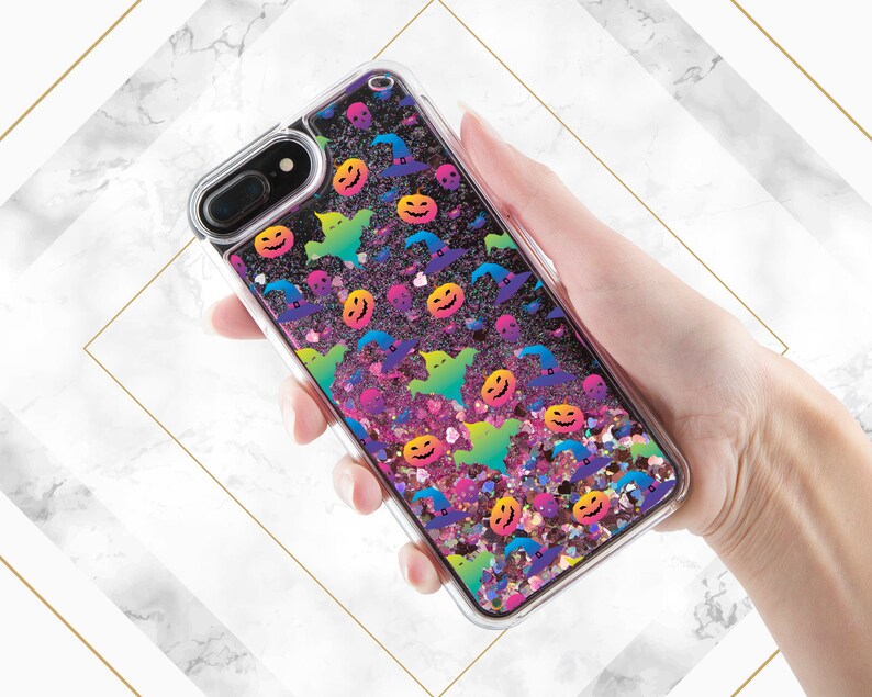 Iphone Case Spooky Phone Case Ghost Halloween Case Case With - Etsy