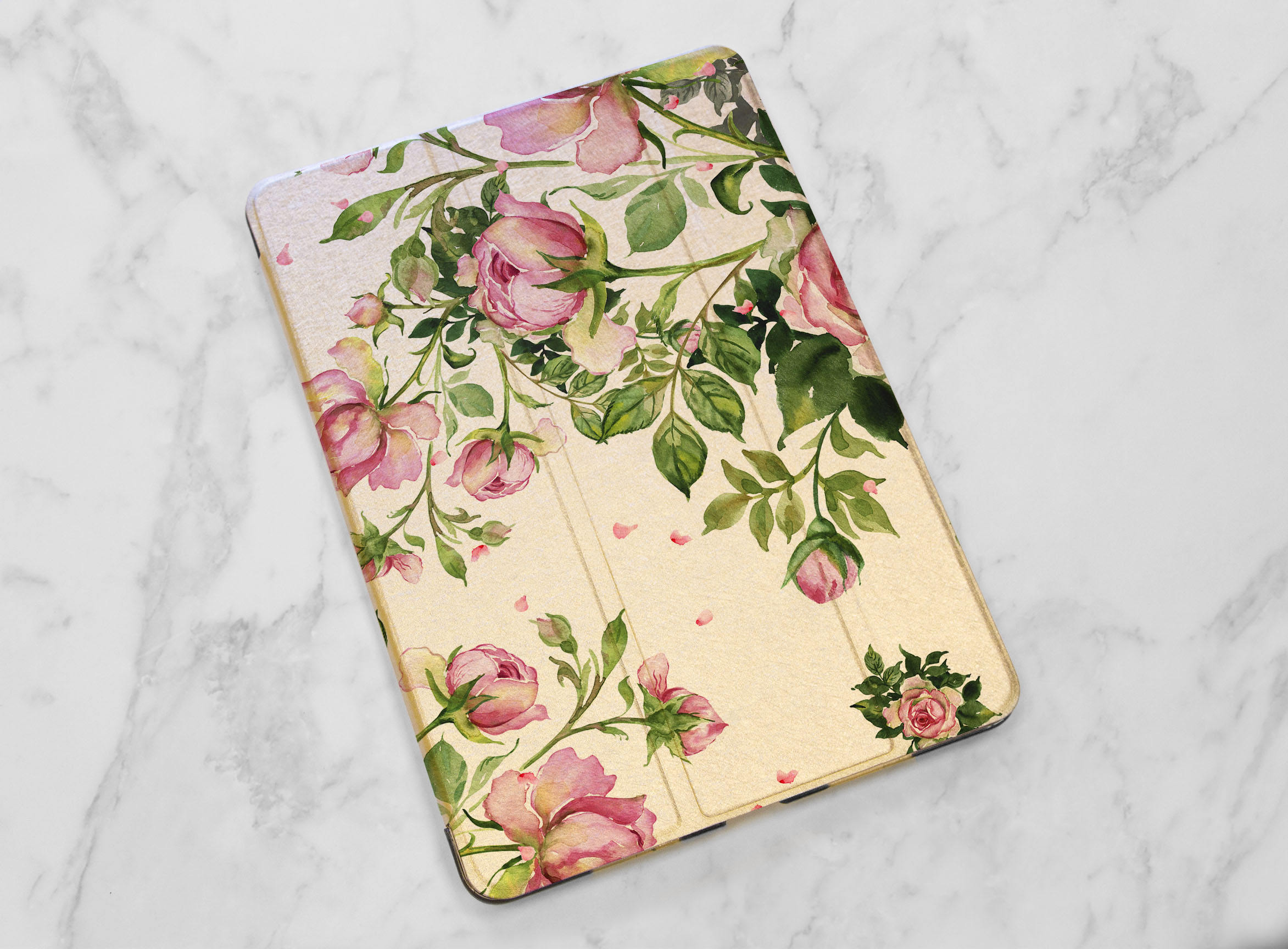 IPad case rose iPad pink rose iPad case flower iPad floral | Etsy