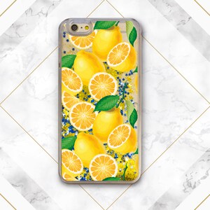 IPhone Lemon Case Phone Case Yellow iPhone Case Citrus Phone Case With ...
