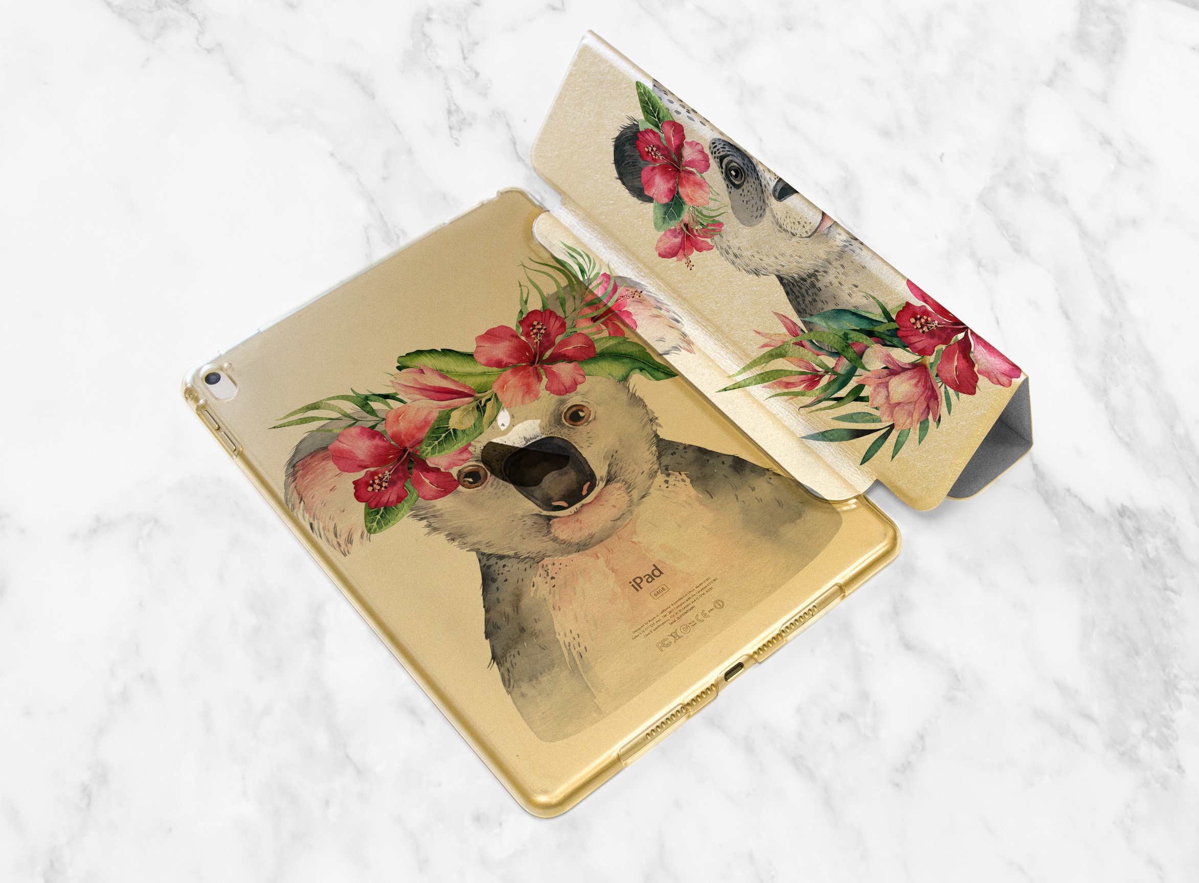 Ipad Case Panda Cute Koala Ipad Case Kids Ipad Smart Case Ipad - Etsy ...