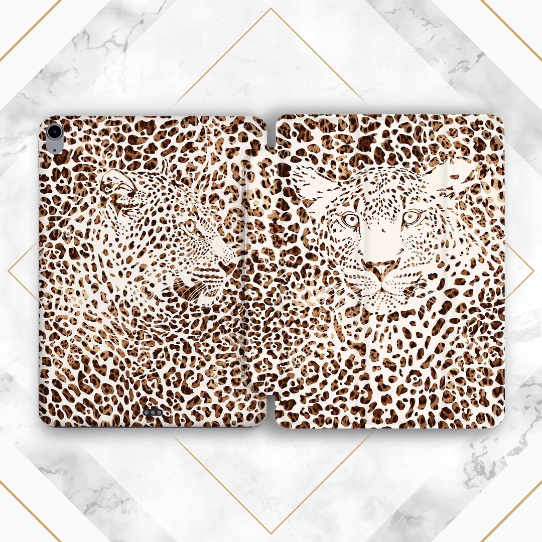 IPad Case Leopard Animal Print Cover Fashion Animal Print iPad Case ...