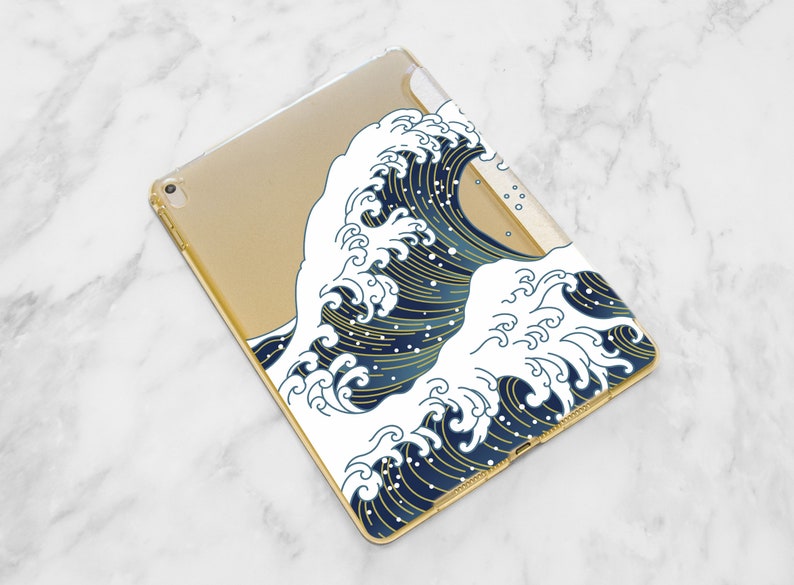 Ipad Case Japan Ipad Case Ocean Case Sun Ipad Case 12 9 Ipad | Etsy