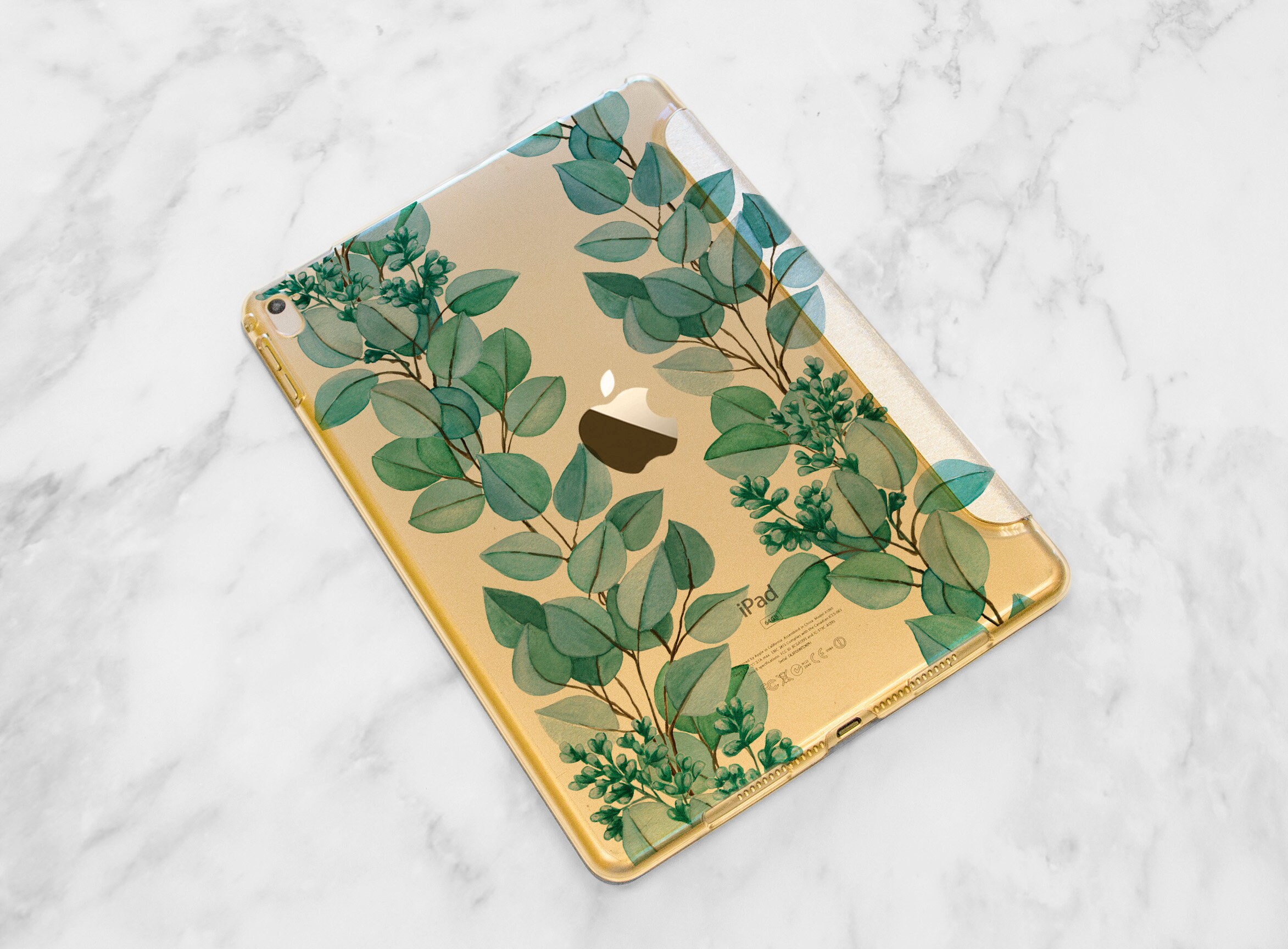 IPad case leaf Floral skin iPad case green iPad case 9 7 iPad | Etsy