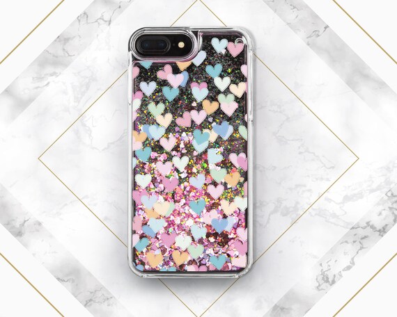 Iphone 8 plus glitter case store