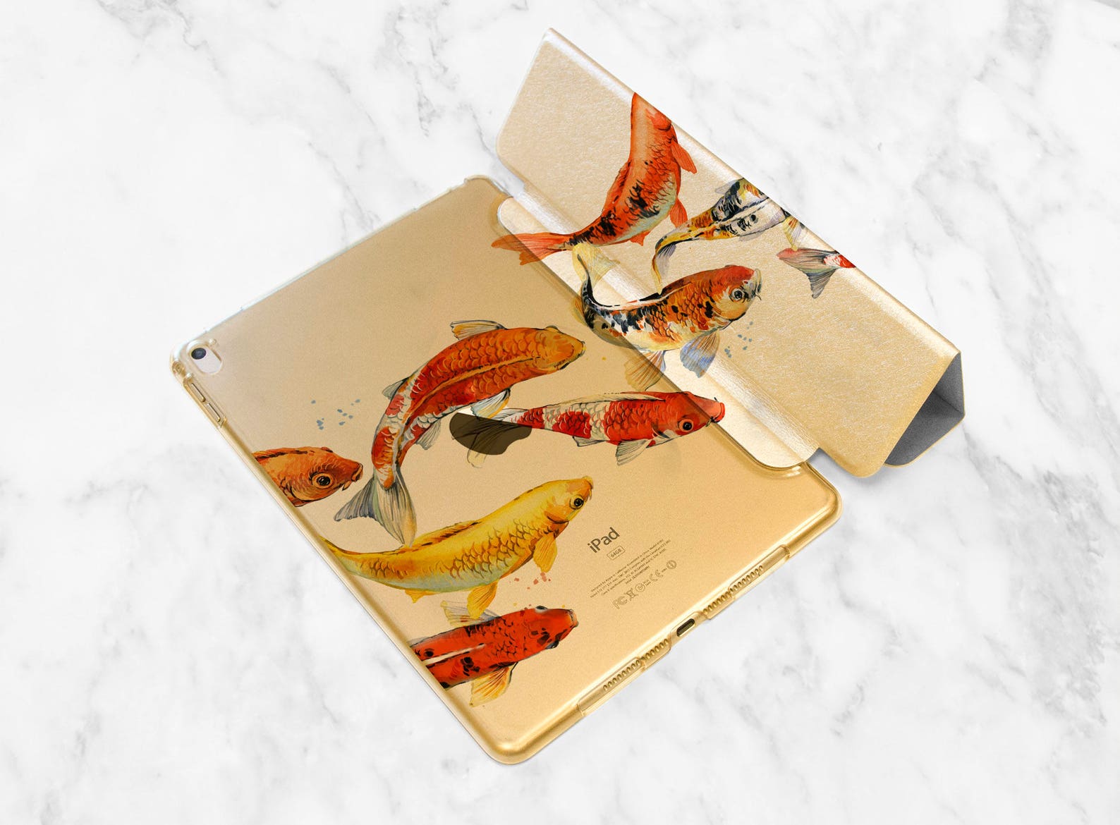 Gold fish case iPad case fish iPad 2017 case iPad Pro 9 7 case | Etsy